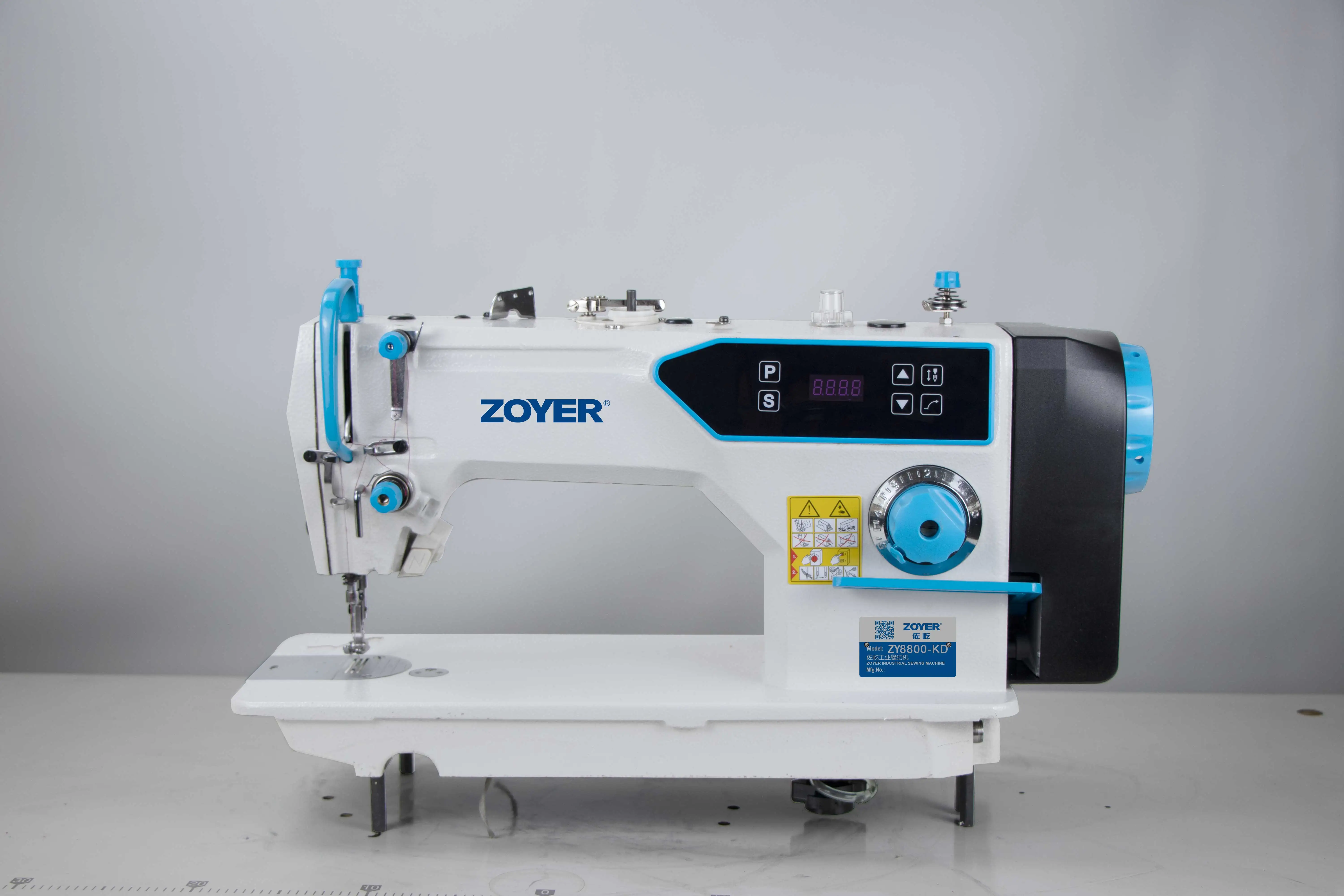 Zy8800kd Lockstitch Sewing Machine Electronic Single Needle Industrial ...