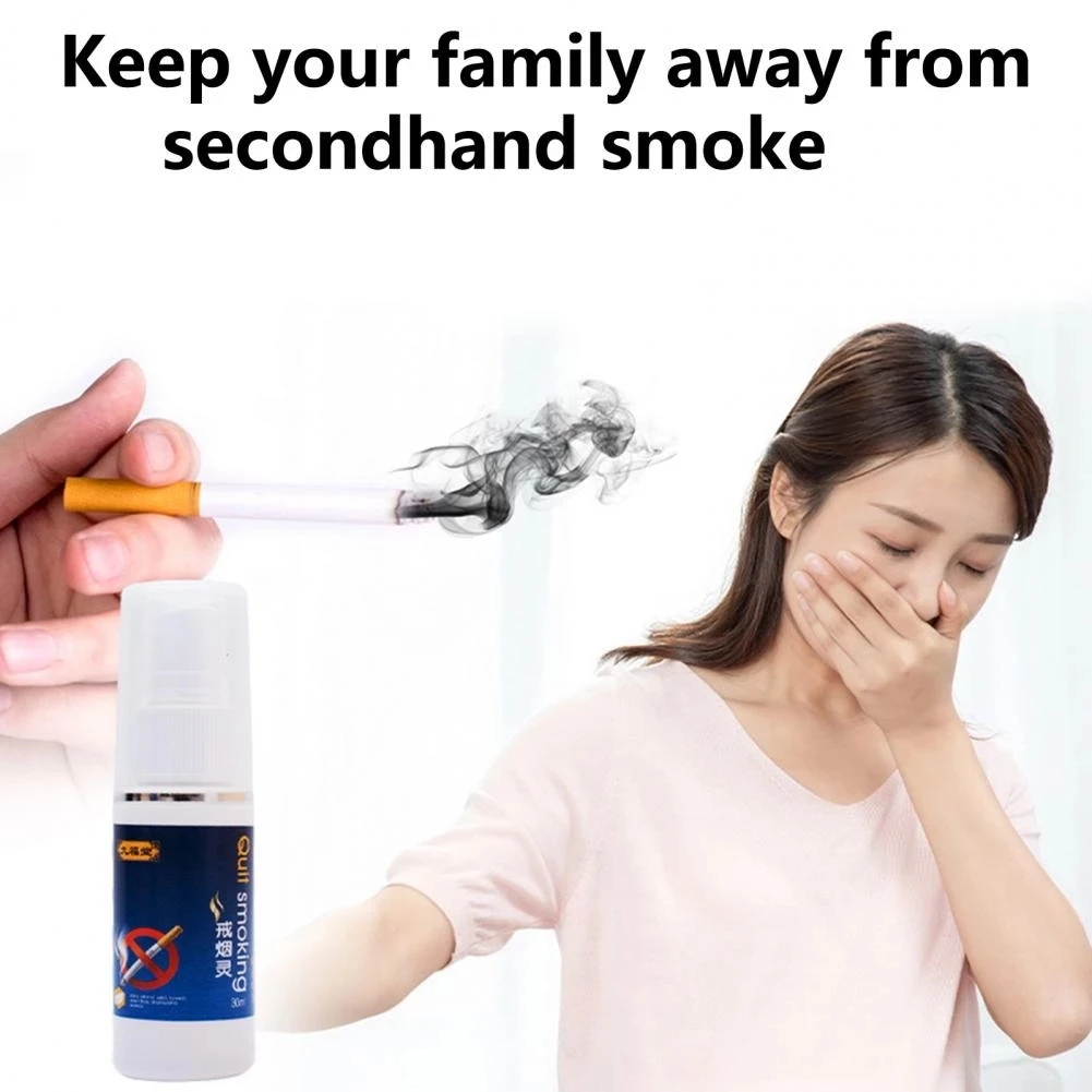 Stop Smoking with Fresh Breath Natural Health Spray
