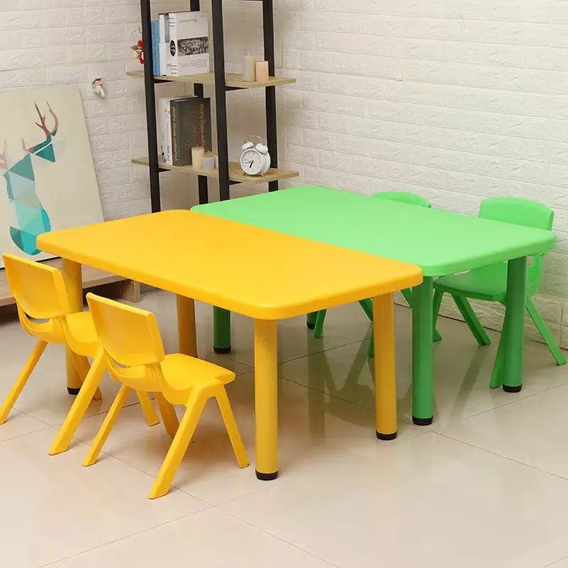 Affordable Kindergarten Kids Desk and Chair Set for Sale