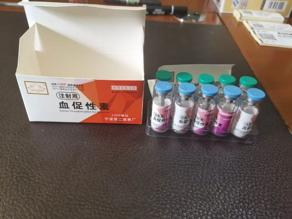Livestock Breeding Hormone Pmsg 1000iu Injection - Buy Pmsg 1000iu ...