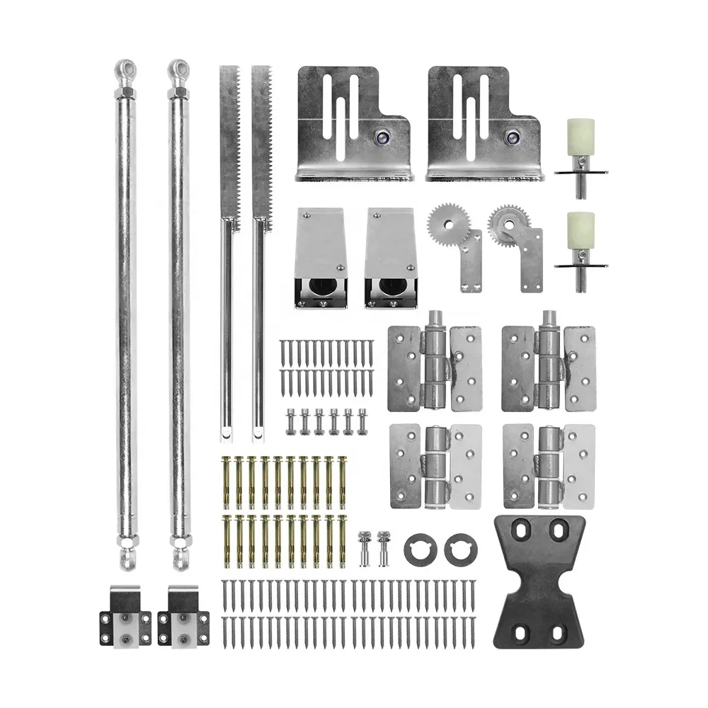 Bi-folding Gate Hardware Kit - 1.3M to 1.6M Automatic Swing