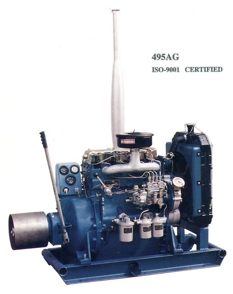 Diesel Engine 95AG Type - 395AG & 495AG | Water-Cooled, Competitive ...