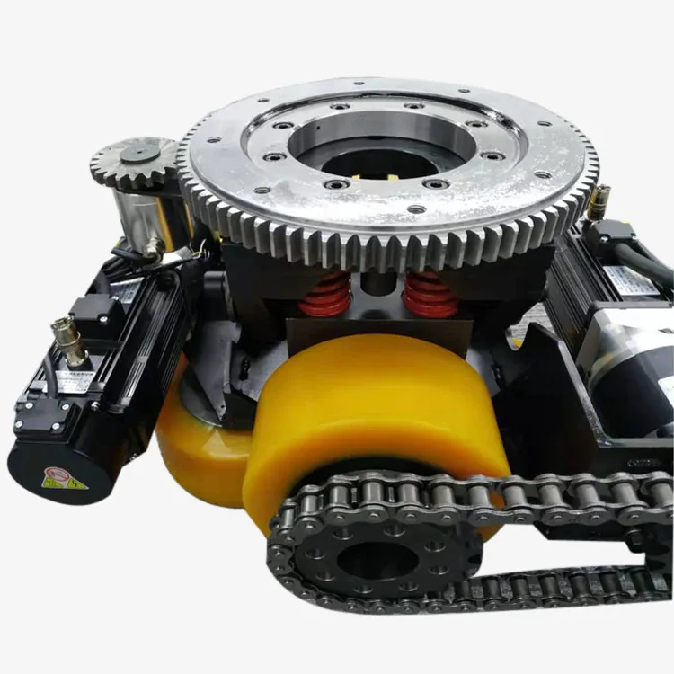 Tzbot 48v Dc 3 Ton Heavy Duty Differential Unit Agv Wheel Tzcs-750-30 ...