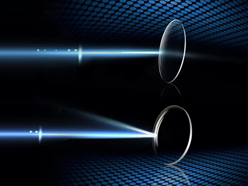 China Demand 1.56 Anti Blue Ray Hmc Single Vision Lens Blue Cut ...