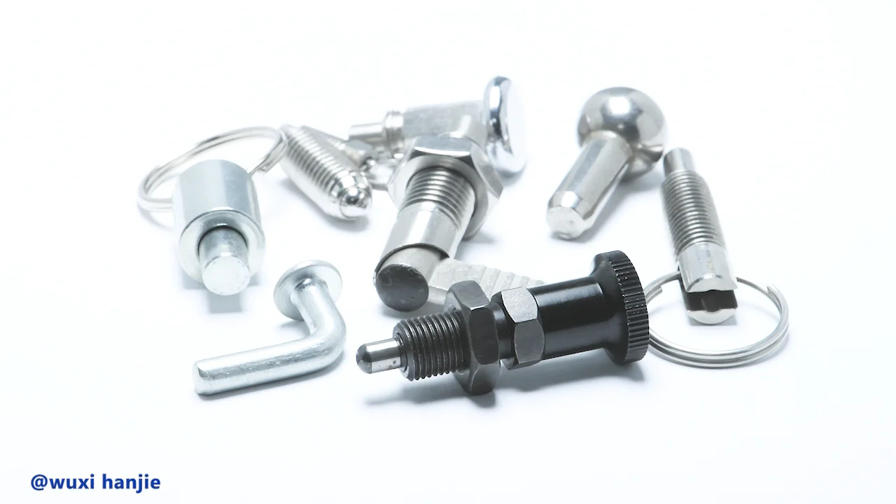 Custom Stainless Steel Drop Lock Pin Spring Plunger Pin Kinds Indexing ...