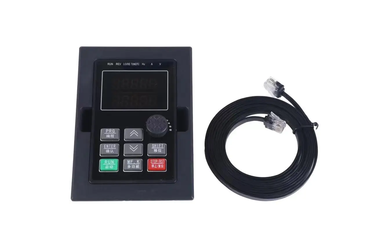 Riqno Dual Display Vfd Ac Drive 3kw Vfd Igbt Module Textile Machinery ...