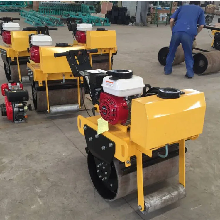 Double/single Drum Mini Vibratory Pedestrian Road Roller