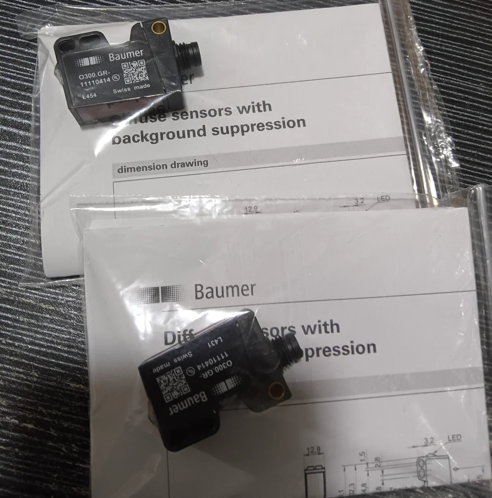 Baumer Diffuse Reflection Photoelectric Switch Sensor O300.gp-11110415 ...