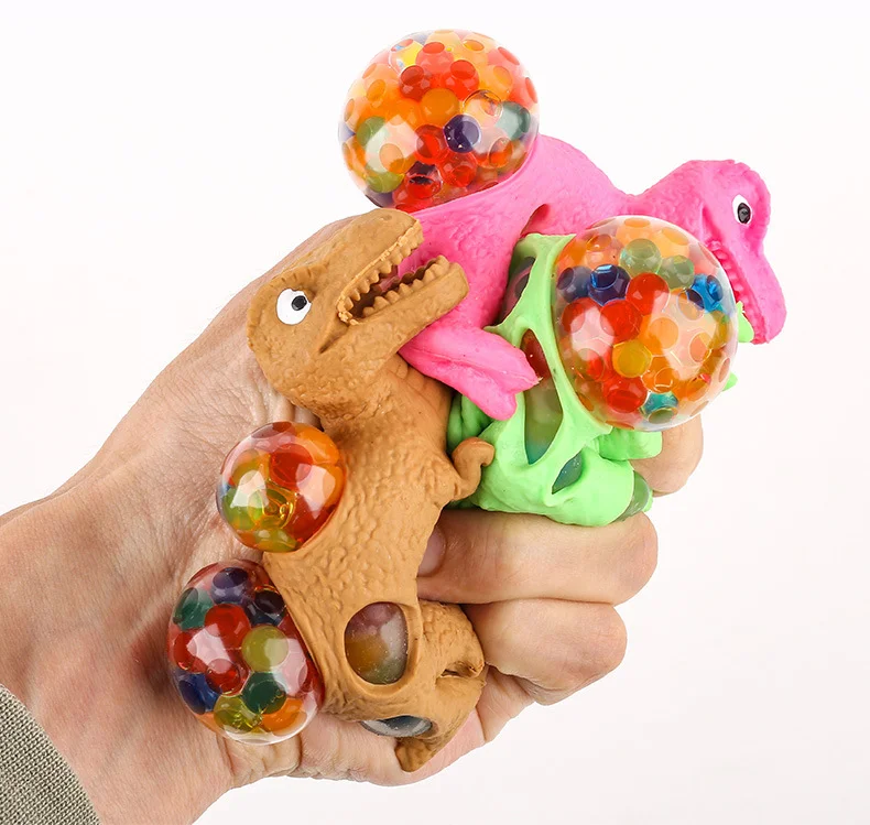 Hot Selling Fidget Toy Stress Balls Steamed Stuffed Dinosaur Squeeze ...