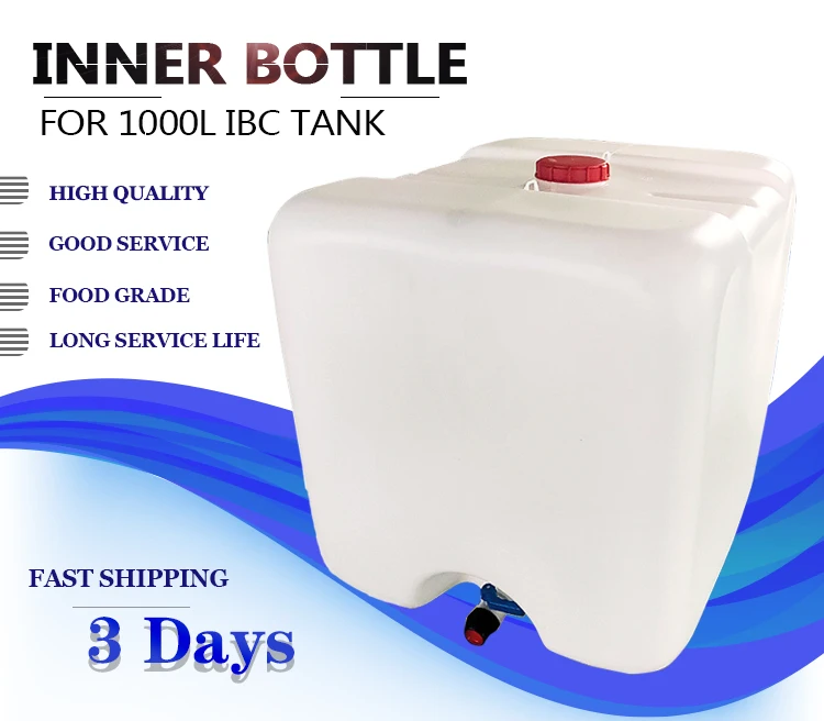 1000L HDPE Water Container Inner Bottle for IBC Tank - Reliable ...