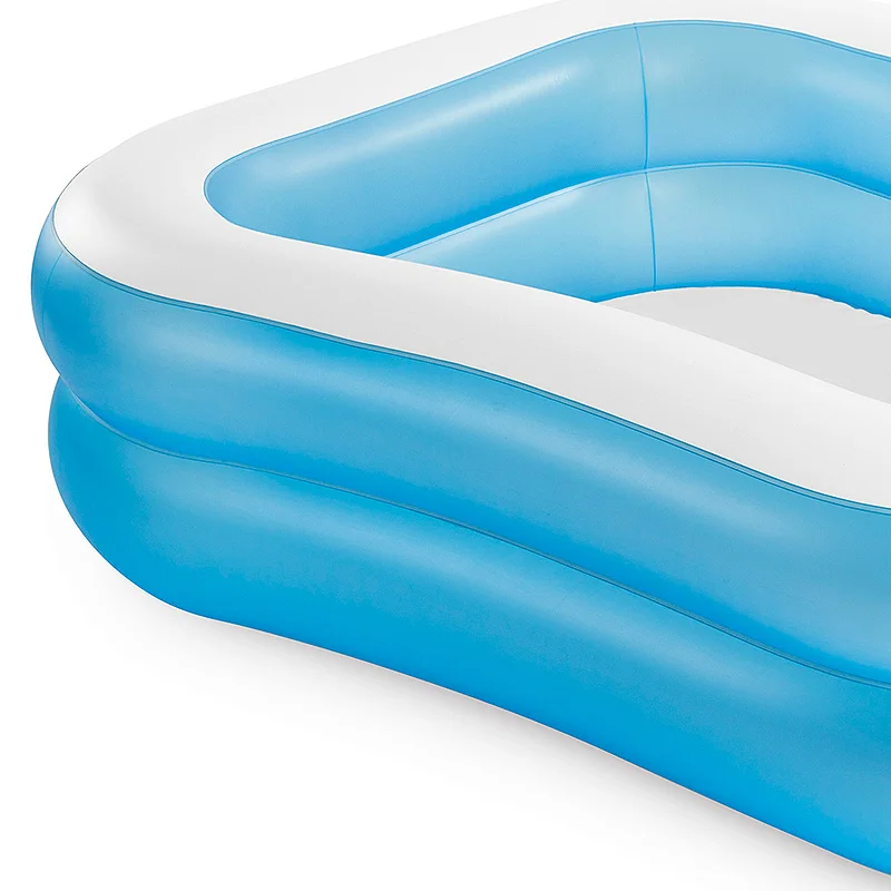 INTEX 57180 Family Pool - Durable Blue Swimmer's Paradise