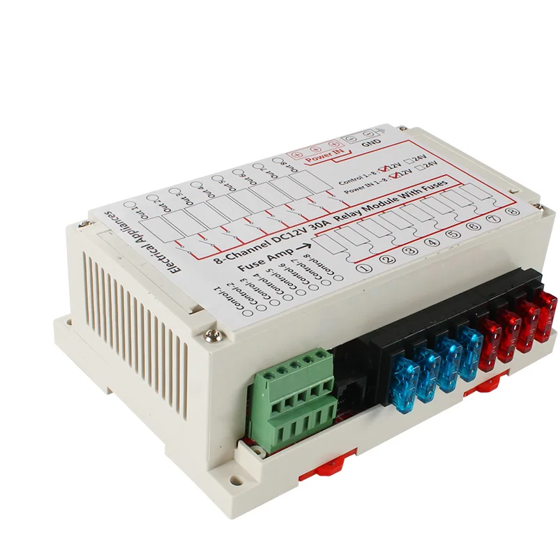 Tytxrv Rv Camper Part 12 Vdc 8-way Touch Screen Control System Caravan ...