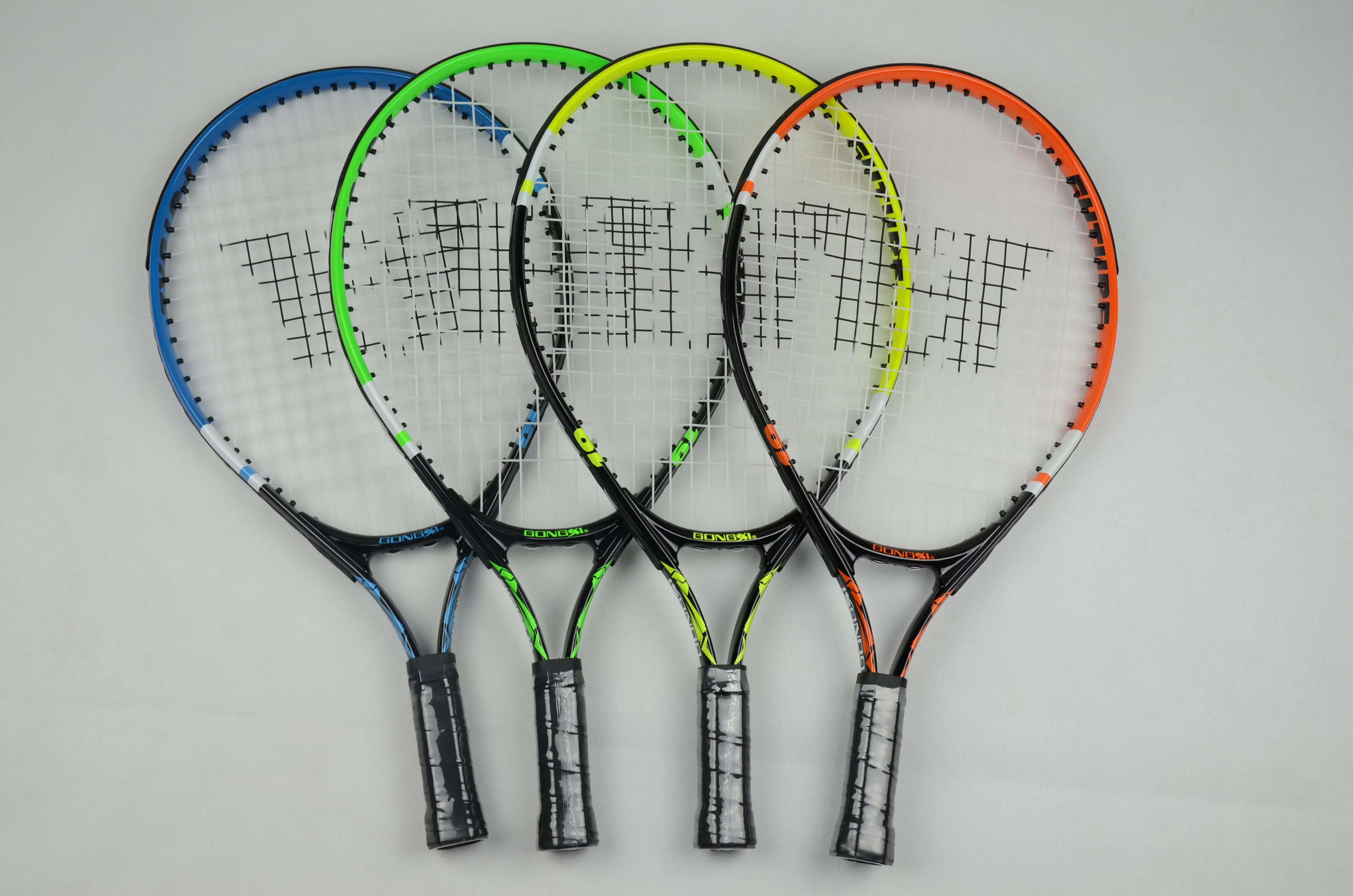 Future 19 Orange Tennis Racket 25 Inches Aluminium Split Tennis Racket ...