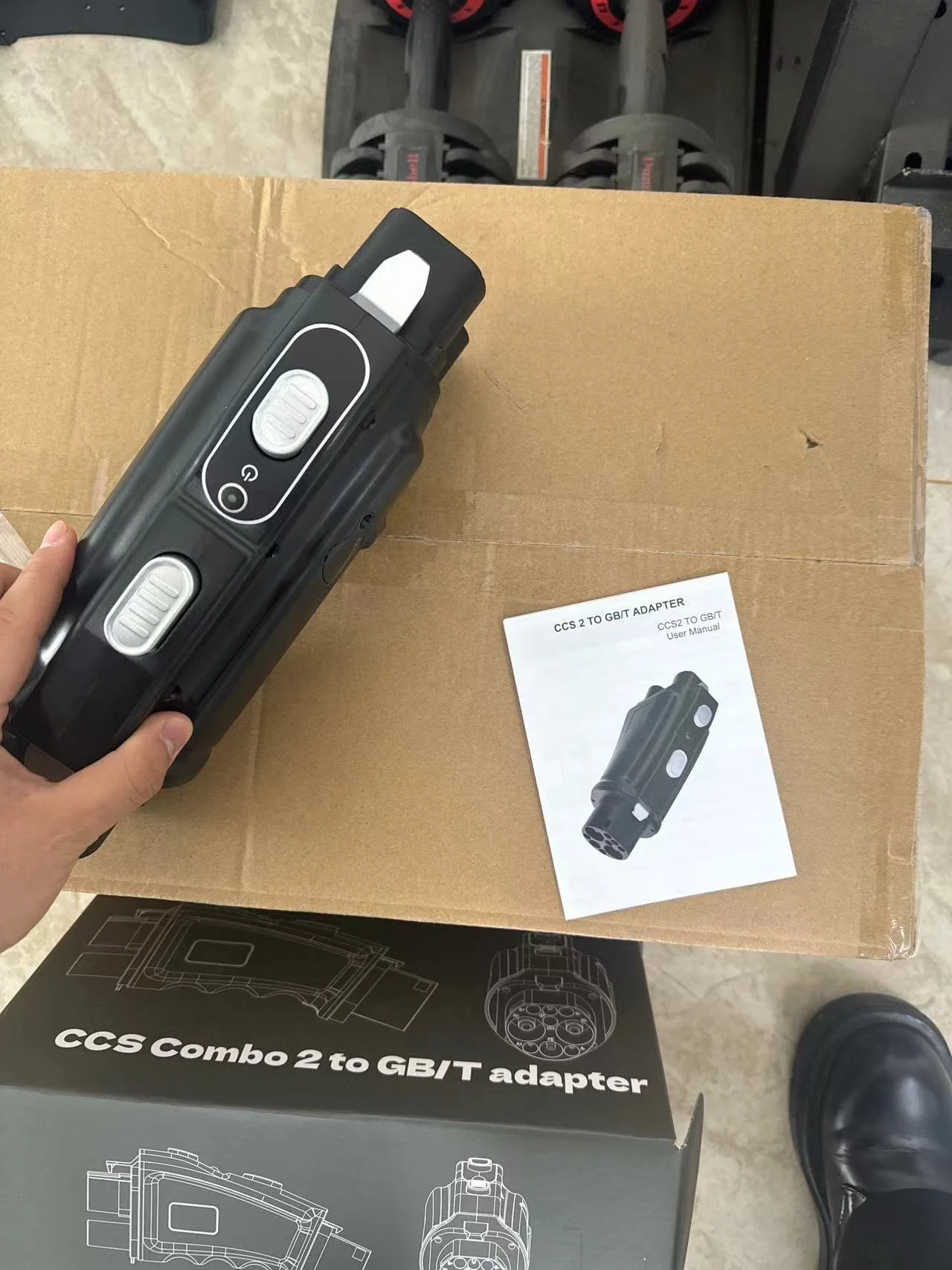 Dc Charging Ev Adapter Ccs2 To Gbt Connector Chademo To Gbt Ccs1 To Gbt ...