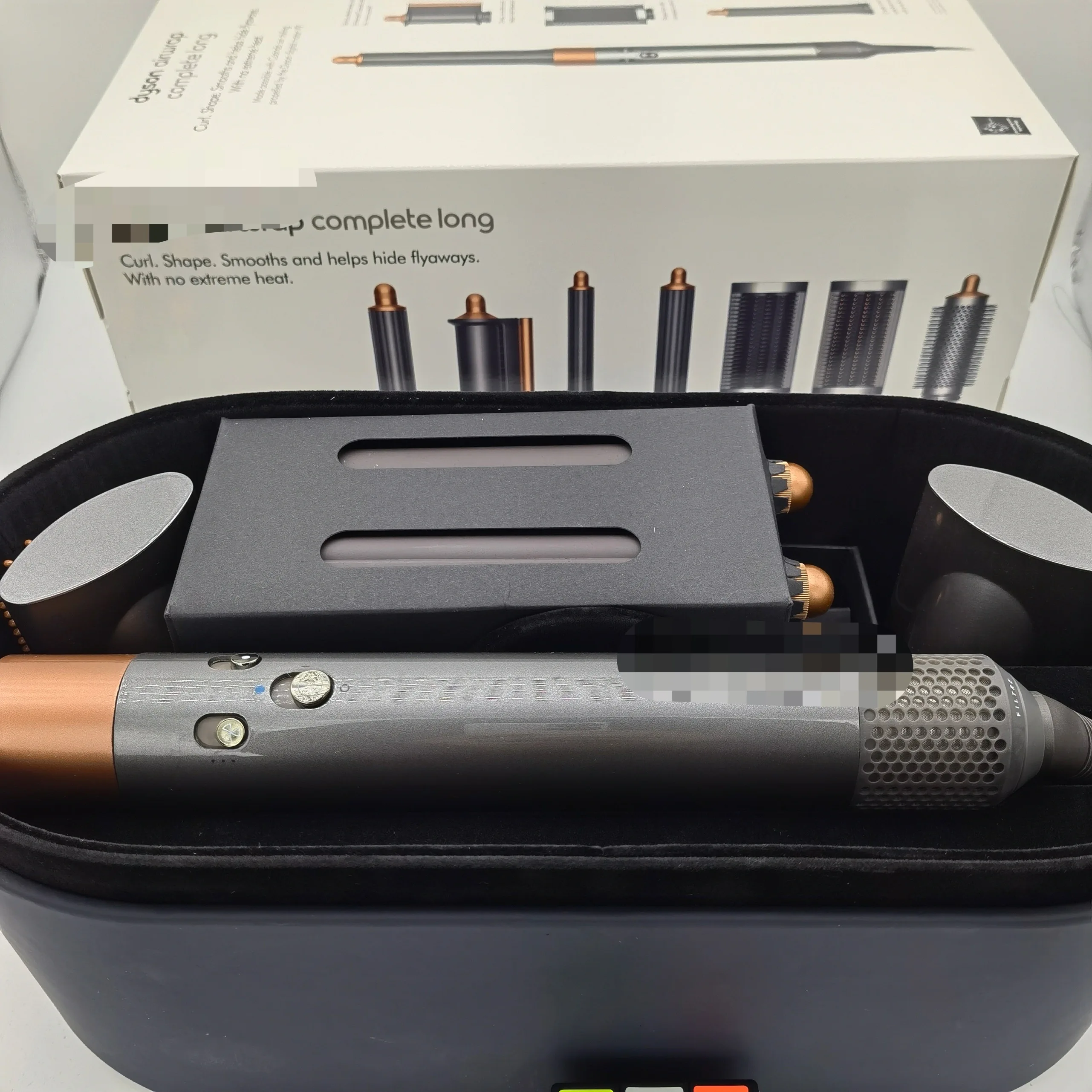 Hs05 Dy Airwraps Air Wrap Hair Dryer With Leather Case Cover For ...