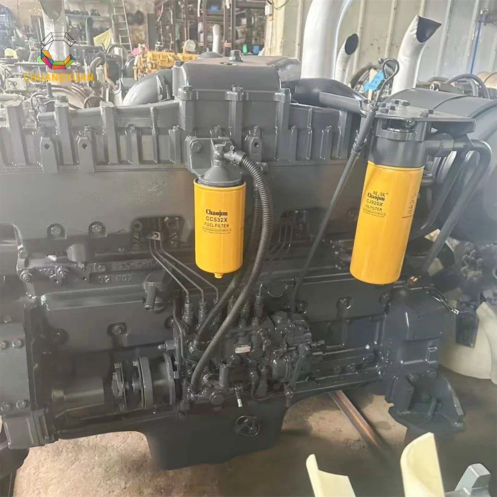 Machinery Engines For Komatsu 6d125 Engine Pc400-6 Pc450-6 Excavator ...