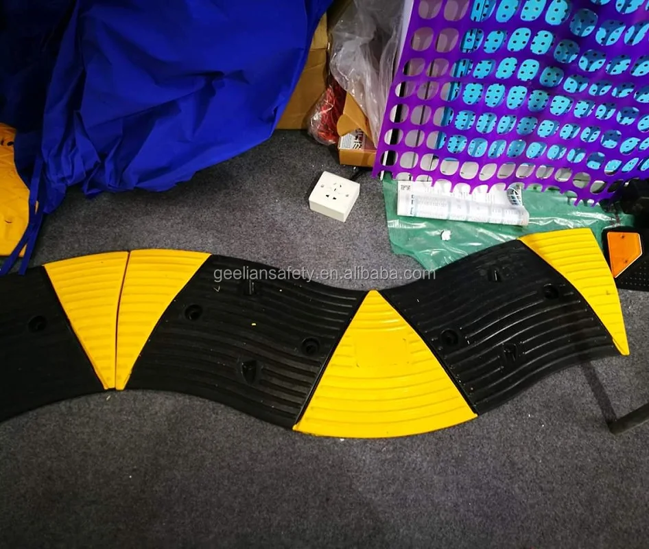 Rubber Speed Reducer Road Ramps - Wholesale & Garage Use