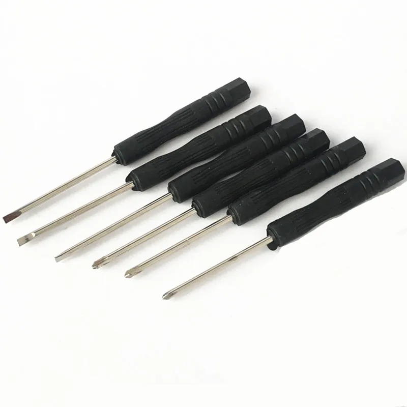 Black Mini Phillips Screwdriver Small Flat-head Screwdriver Hand Tools ...