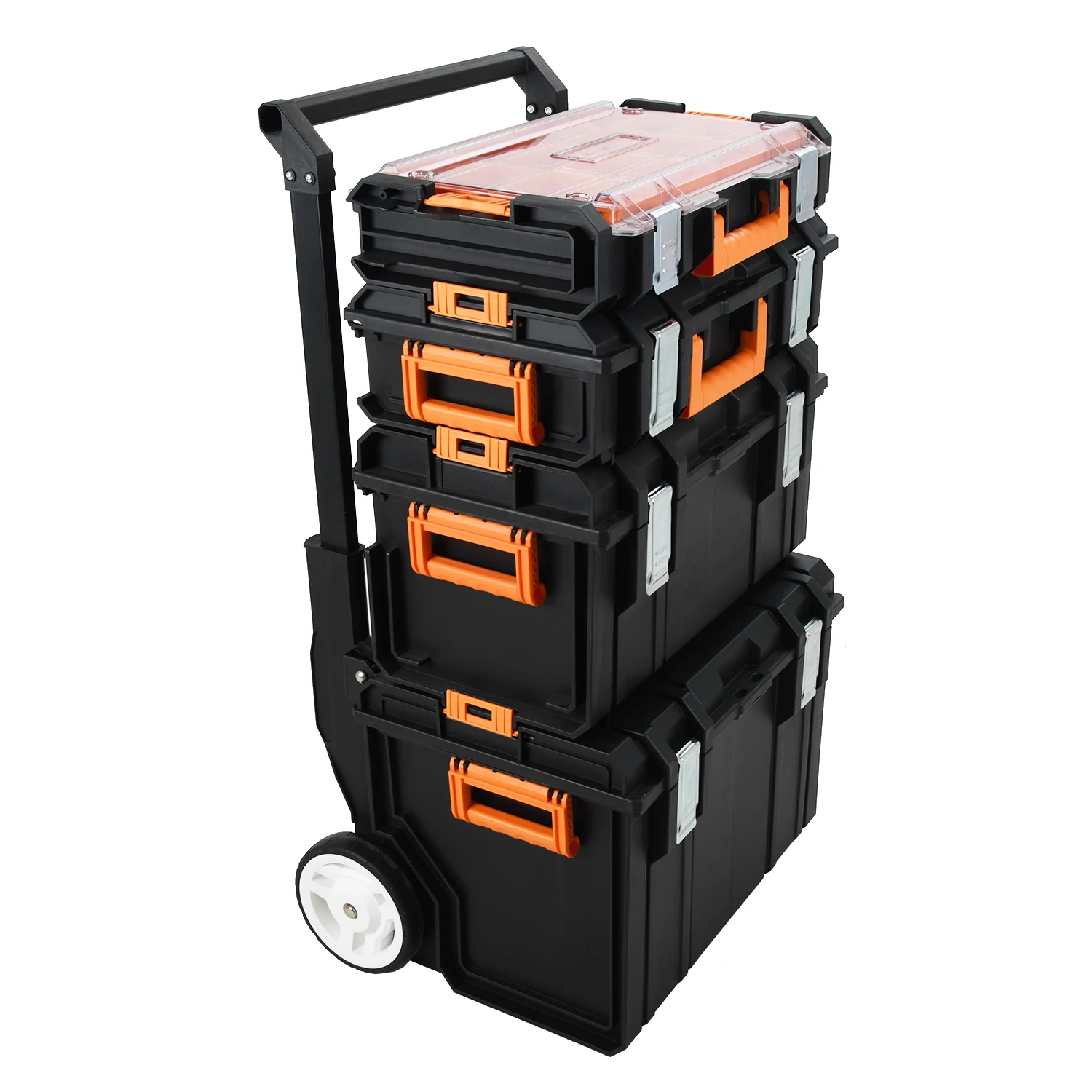 Vertak Stackable Waterproof Tool Box on Wheels - Portable & ODM