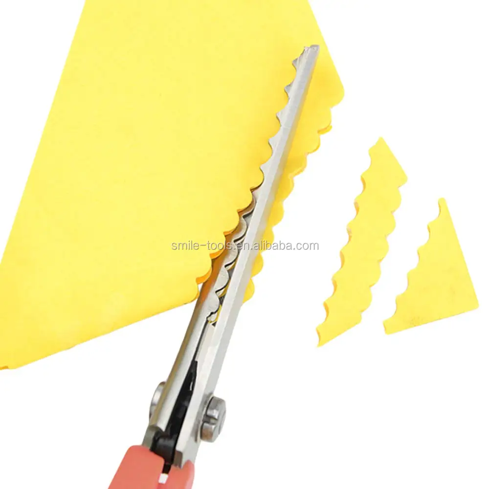 Triangle Teeth Tailor Scissors - Precision Cutting Tools