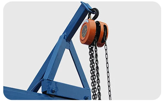 Motor Engine Storage Roll Out Rack with Hoist System - Heavy Duty ...