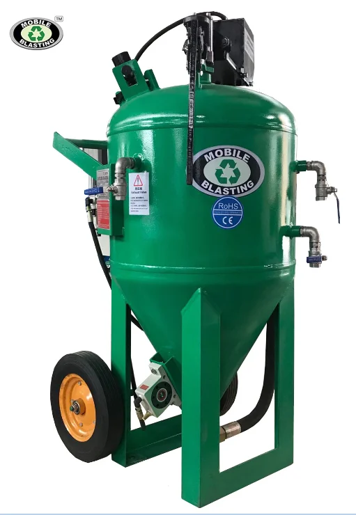 Best quality dustless blasting mobile sand blaster DB150 DB225 DB500 ...