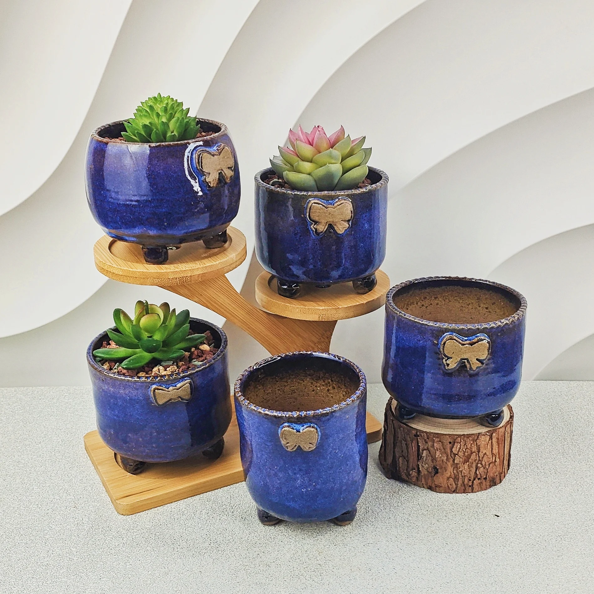 Customized Handmade Succulent Ceramic Plant Pot Ceramic Pots For Plant