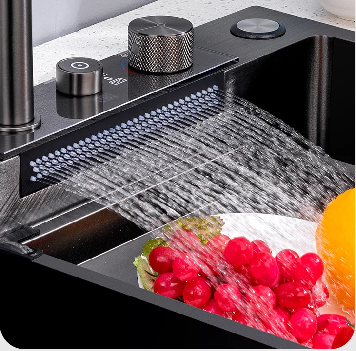 Smart Multifunction Kitchen Sink - Easy Clean & Durable