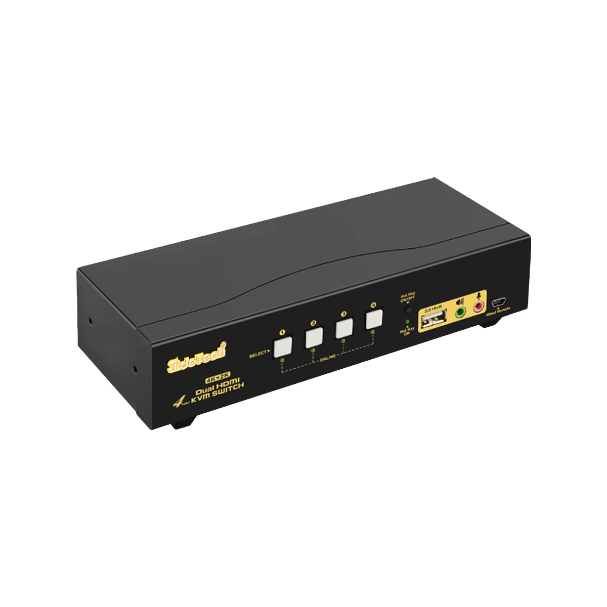 2 Input 2 Output Usb Hdmi Kvm Switch Dual Monitor Hdmi2.0 Kvm Switch ...
