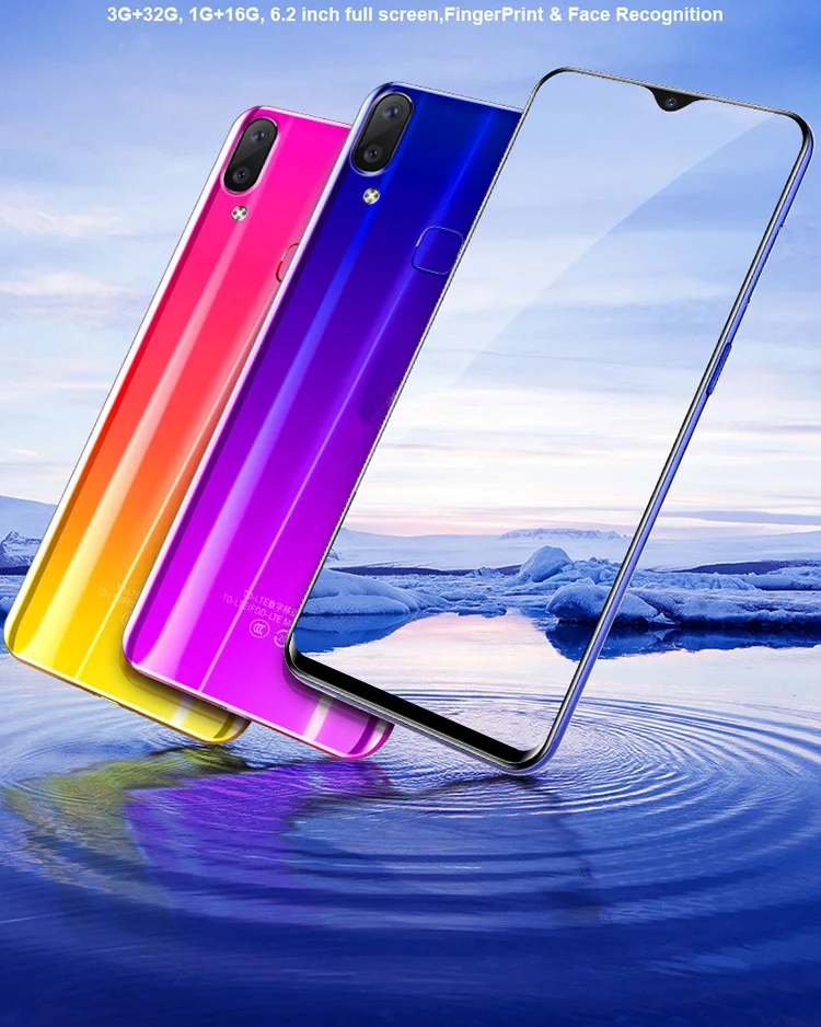 Hot Sale Latest 6.2" Full Screen Mobile Phones 4g Android Cell Phone ...