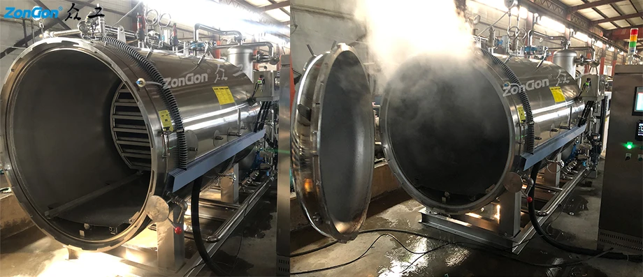 Tuna Fish Steam Cooker - Efficient Sterilization Solutions