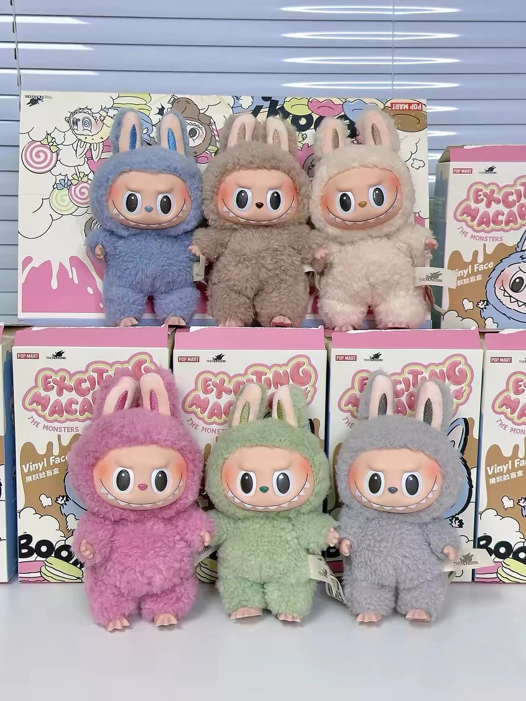 Original Legit Popmart Labubu the Monsters Vinyl Blind Boxes Plush Doll ...