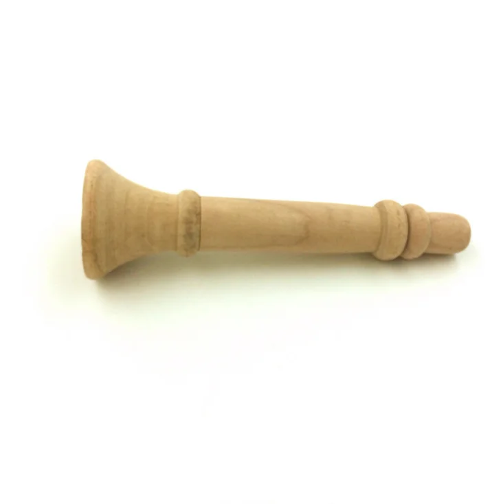 Custom Pattern Or Natural Raw Wooden Children's Trumpet Toy - Buy ...