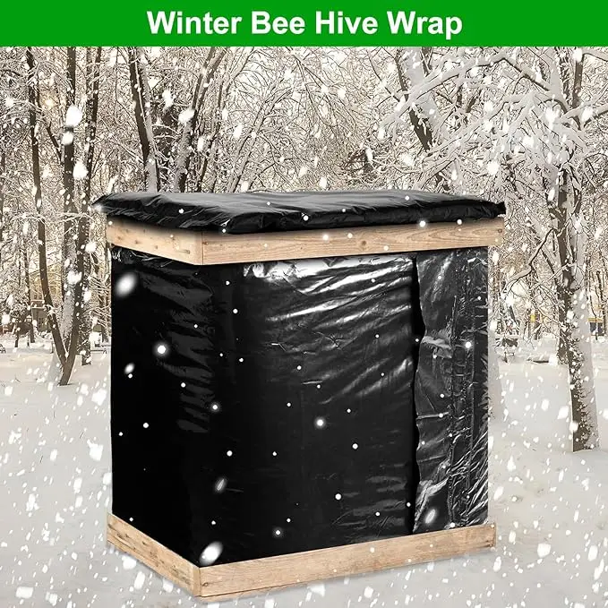 Heavy Duty PVC Winter Protection Cover Bees 8/10 Frames Beehive Hive ...