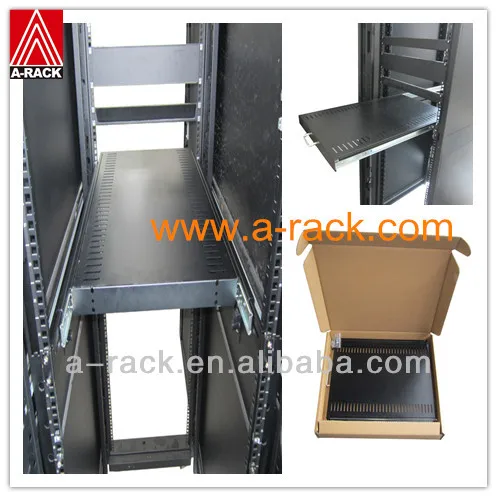 19in Server Rack Network Cabinet Accessories - Sliding Shelf 50kg