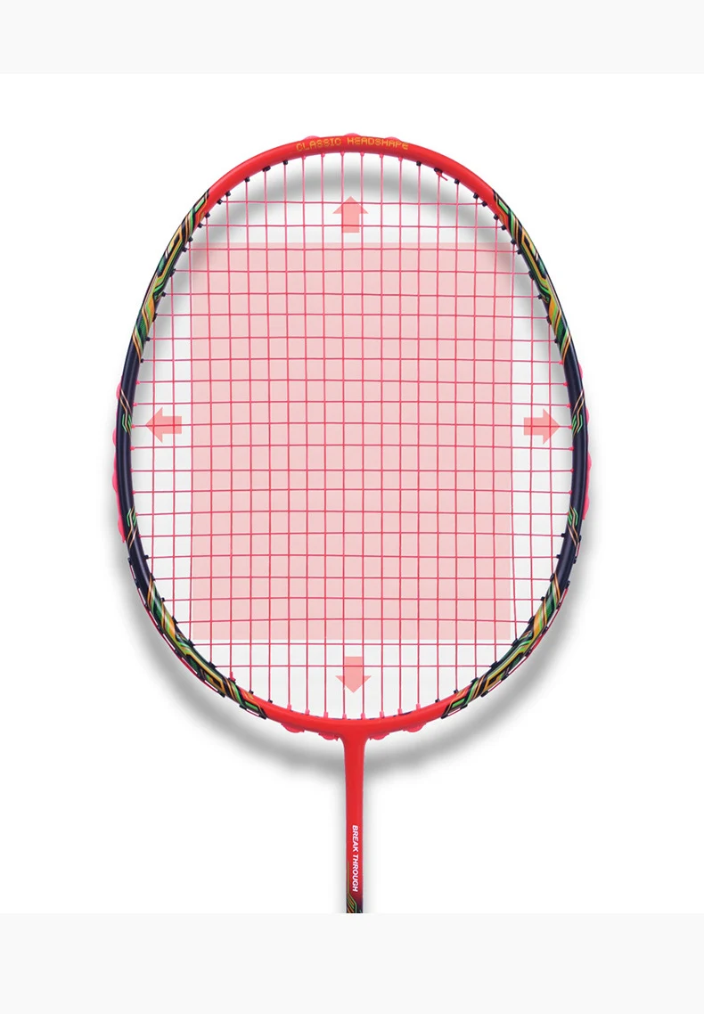 Machalon 8U Carbon Fiber Badminton Rackets - Lightweight & Durable