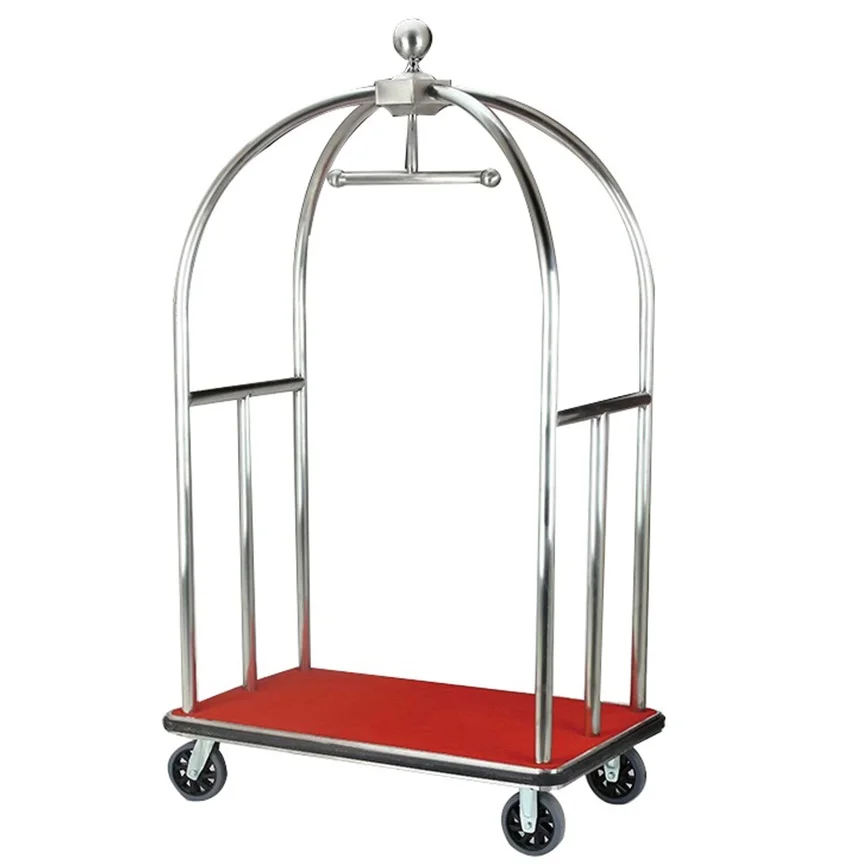 High Quality Hotel Lobby Bellman Trolley - VOSHON VIL-200401-4