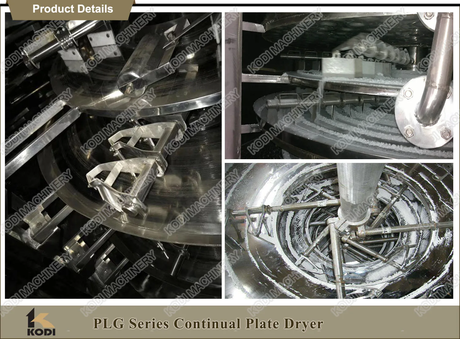 PLG Series Continuous Disc Plate Dryer - Reliable Drying