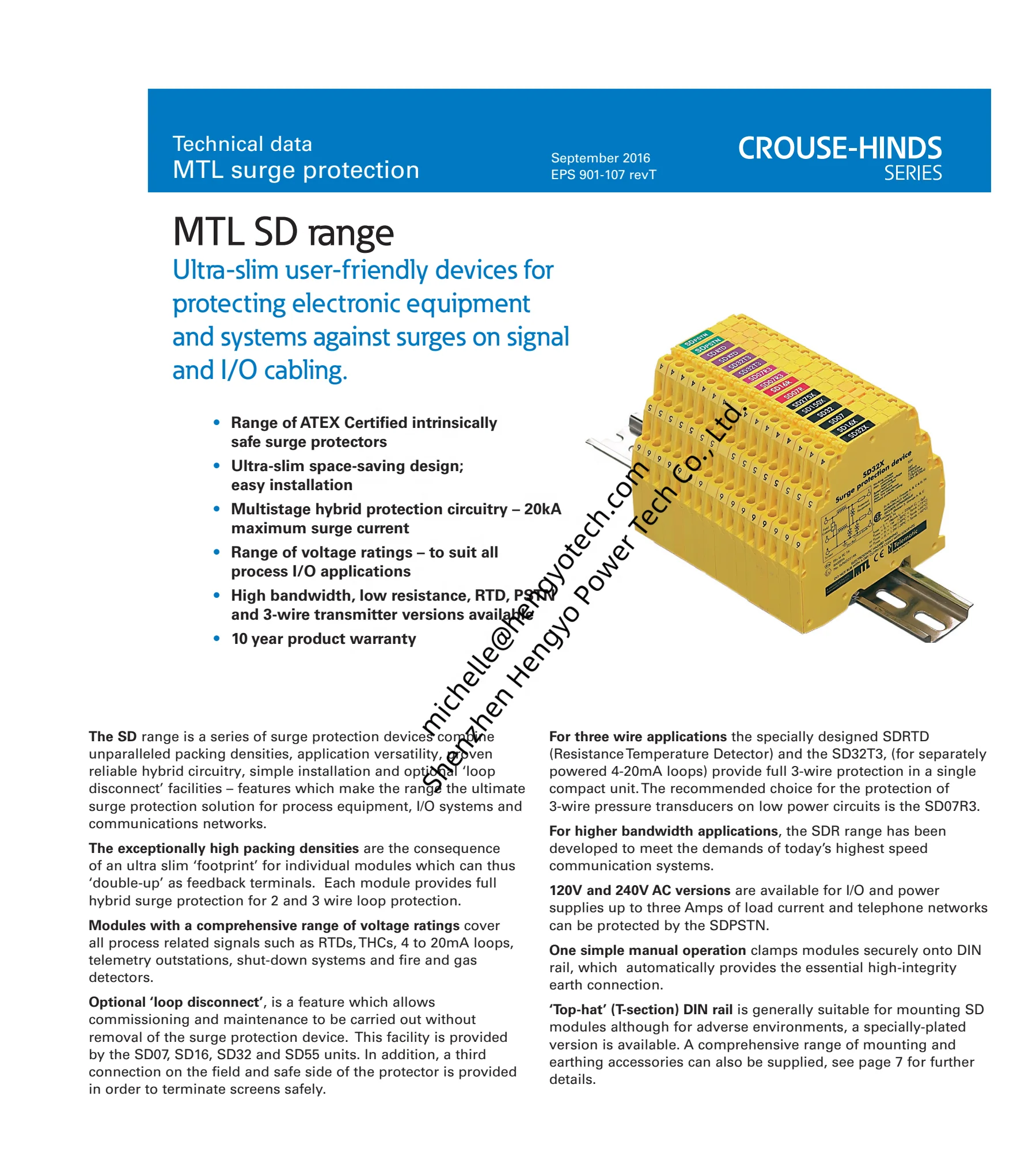 MTL Surge Protection Device MTLSD32X| Alibaba.com
