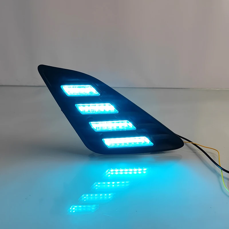 High Quality DRL LED Daytime Running Light Fog Lamp Case Refit for ...