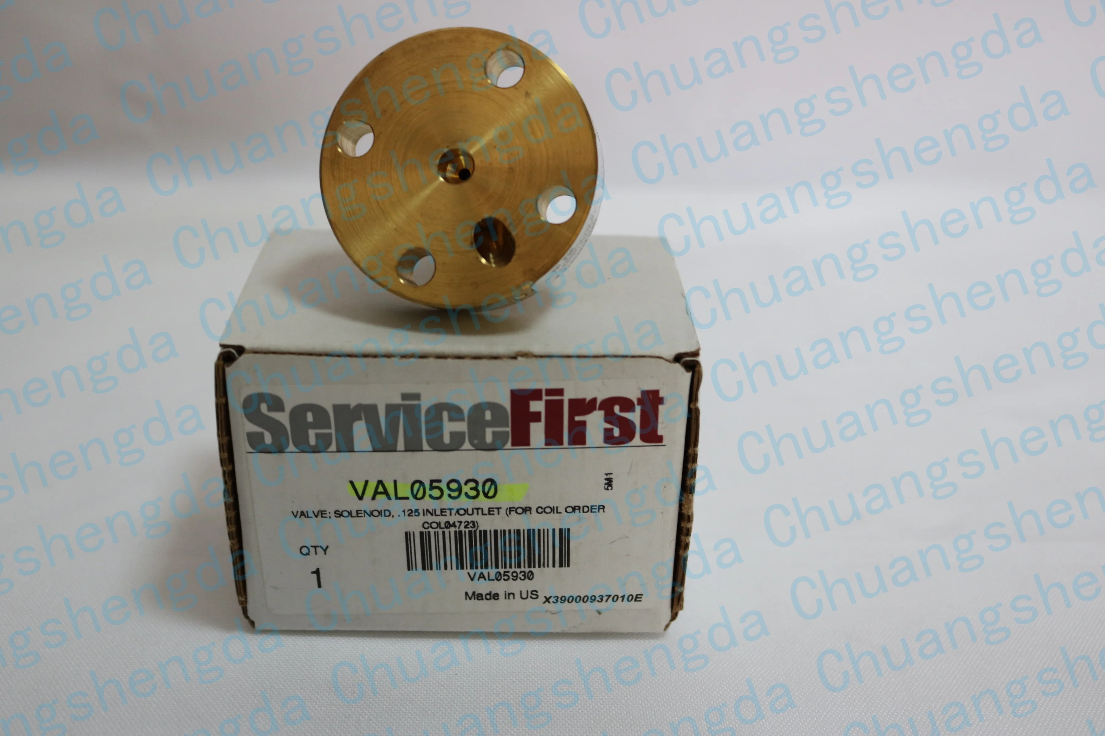 Trane Chiller Parts VAL05930 - Reliable Compressor Solenoid Valve