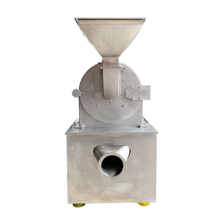 Stainless Steel Pepper Hammer Mill Turmeric Chili Spice Powder Grinding ...