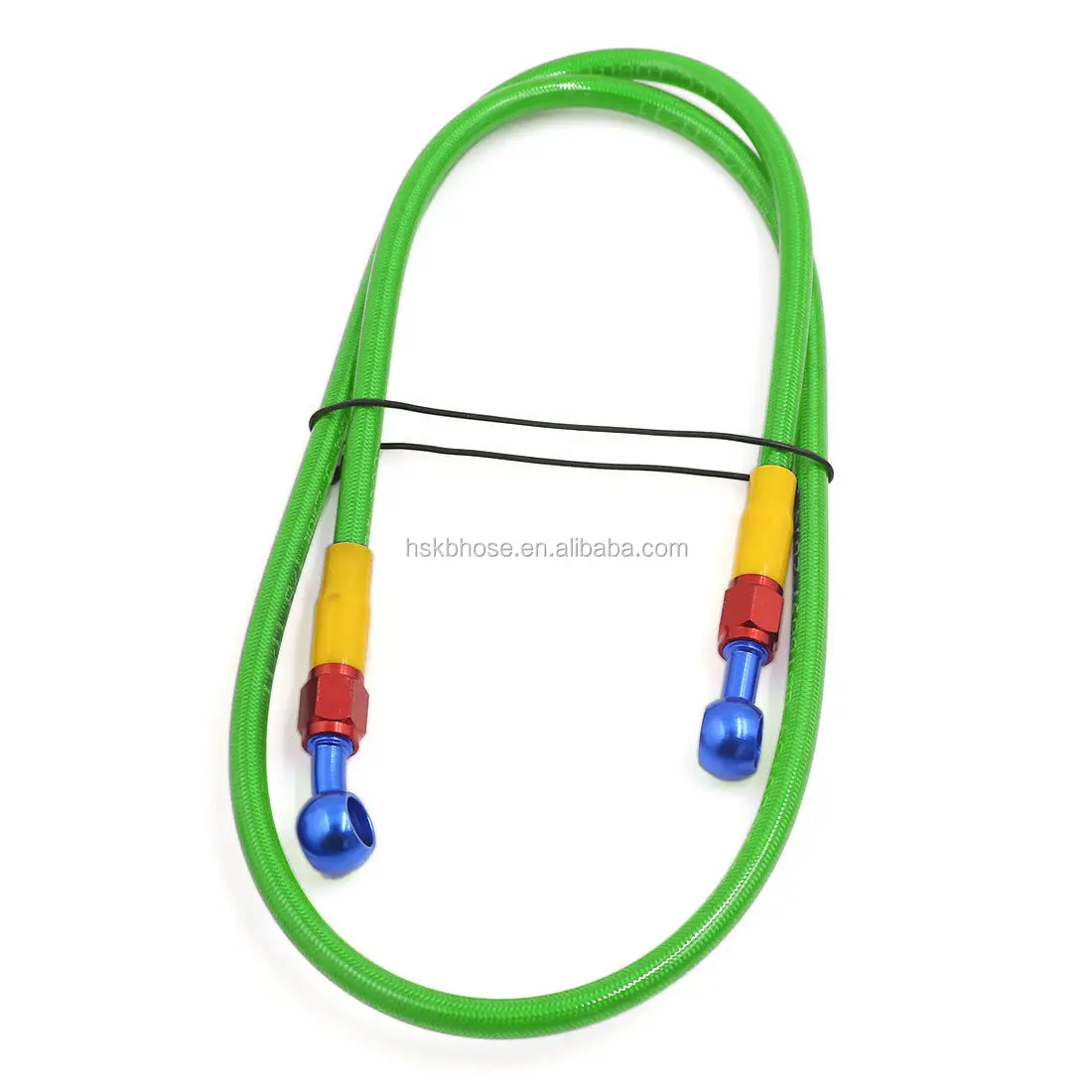 SAE J1401 1/8 Flexible Pre-Made Braided Brake Lines Hose