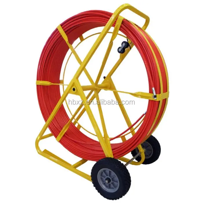 11mm 250m Fiberglass Duct Rodder Fiber Duct Rodder Price 400 Meters ...