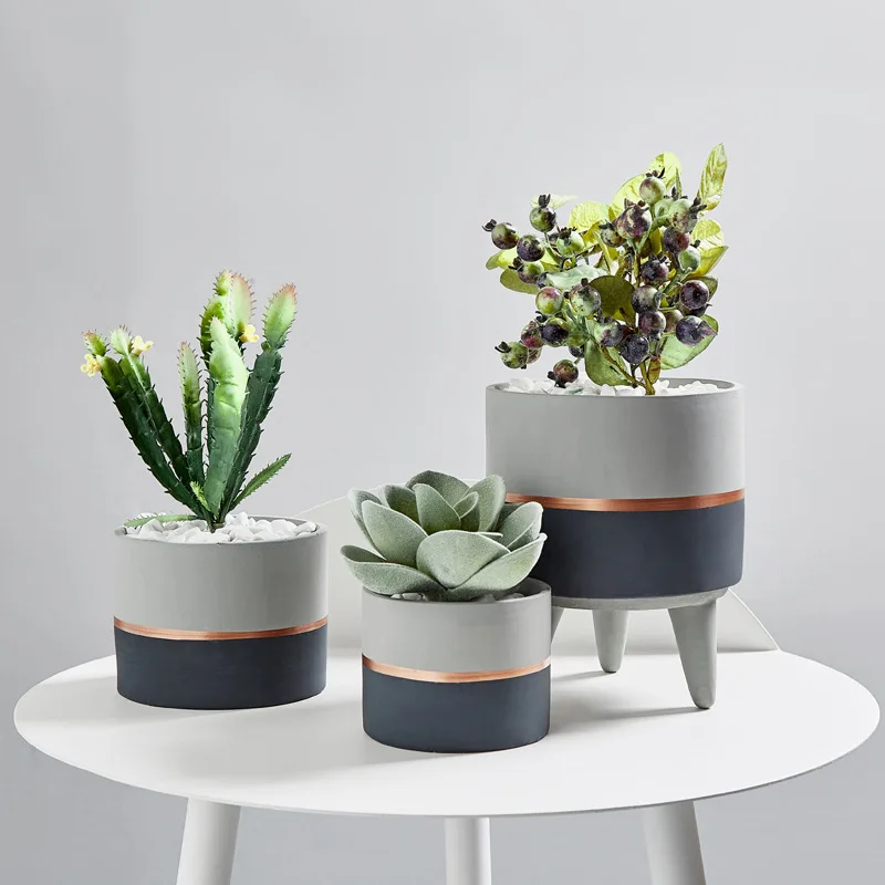 Ceramic Flower Pot Garden Planters With Custom Stand Varisized Indoor ...