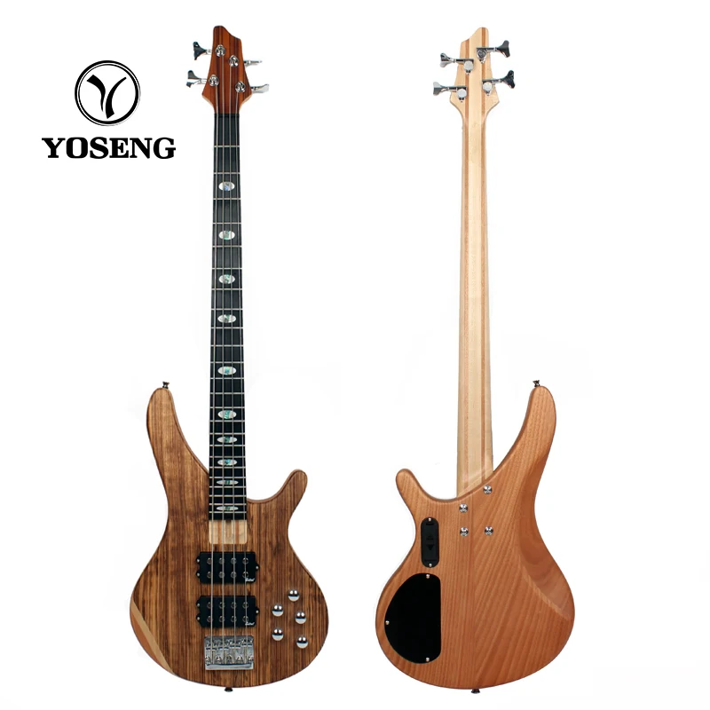 Best Seller Wooden 4 String Chinese Discounted Electric Bass Guitar ...