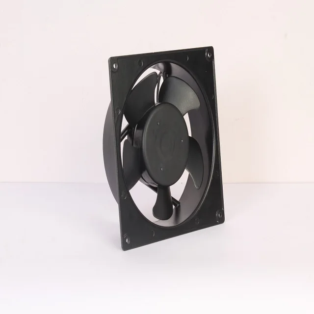 Silent 4inch Square Ac Axial Exhaust Fan Axial Cooling Compact Fans For ...