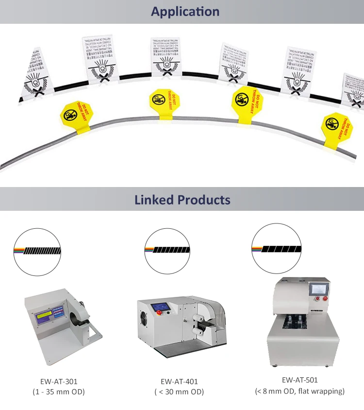 EW-17A Wire Flag Labeling Machine - Efficient & Reliable