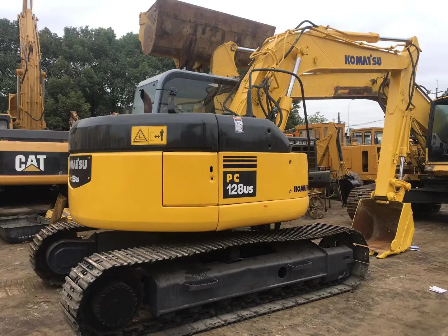 Used Excavator Of Komatsu Pc128 For Super Sale - Buy Used Komatsu Pc128 ...