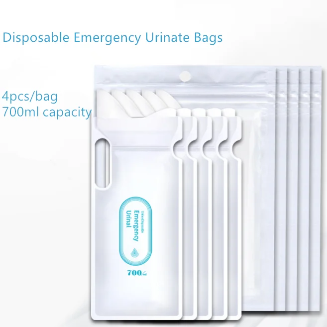 Outdoor Emergency Urinate Bags 700ml Easy Take Piss Bags Travel Mini ...